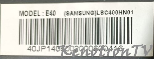 ERISSON 40LEP92, TP.SIS231.PT851, LSC400HN01, GD25Q64B - ERISSON ...